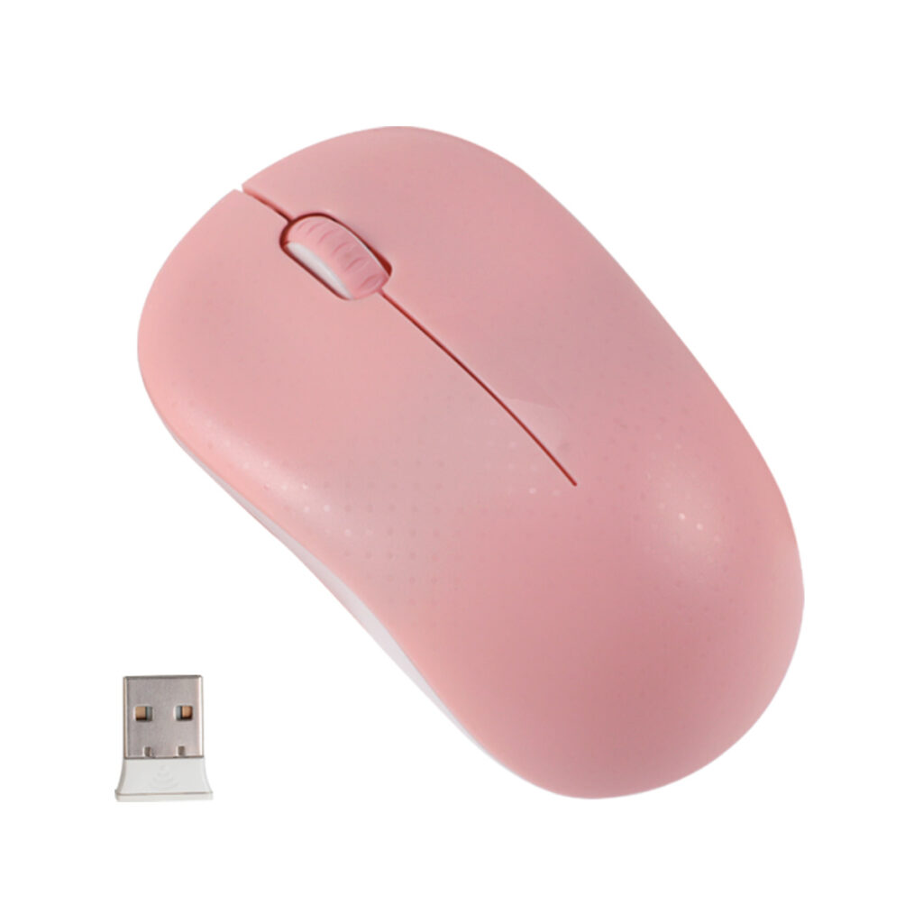 Mouse MEETION Inalámbrico R545 Rosa — NETPC