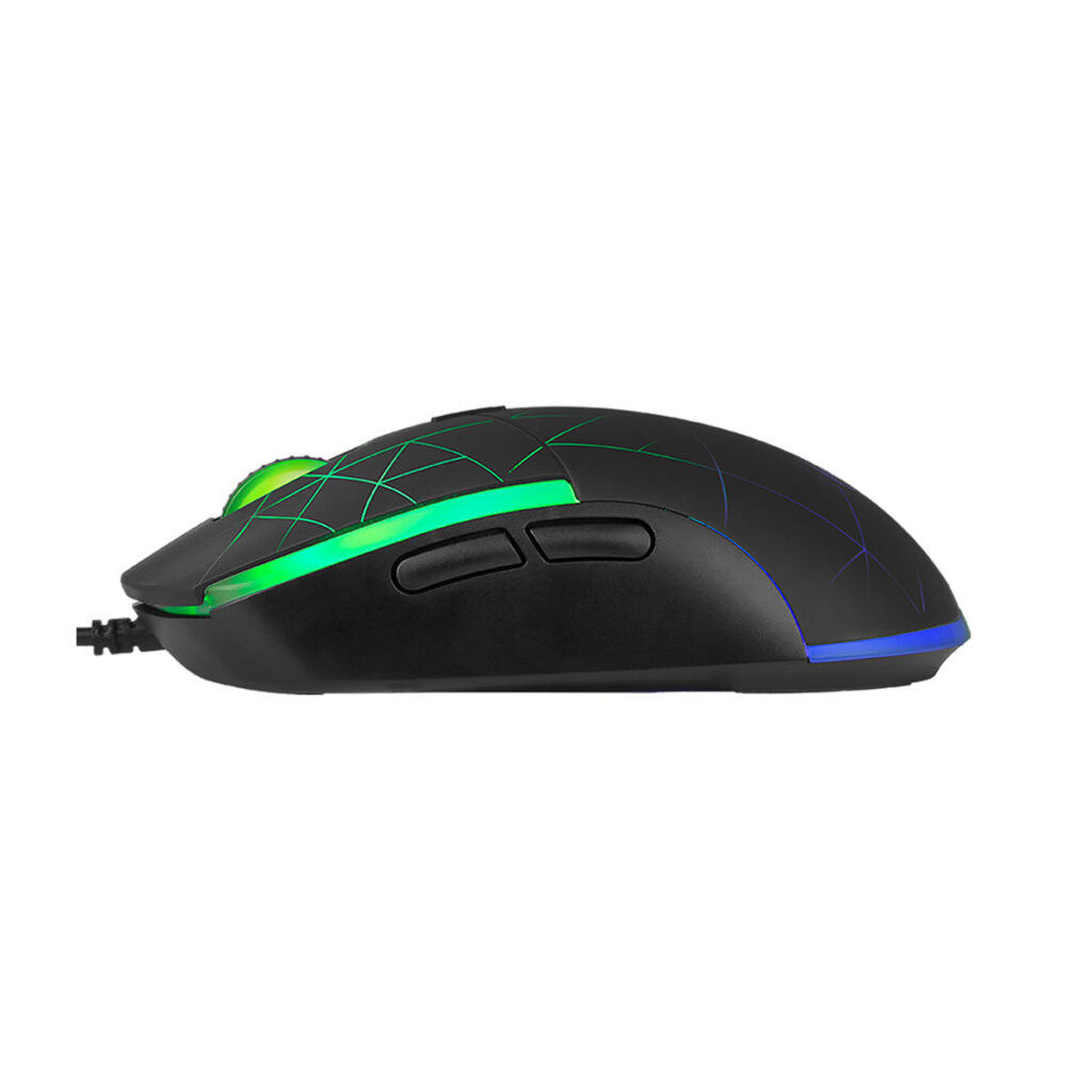 Mouse Gaming MARVO M115 Óptico 4000 DPI Iluminación — NETPC