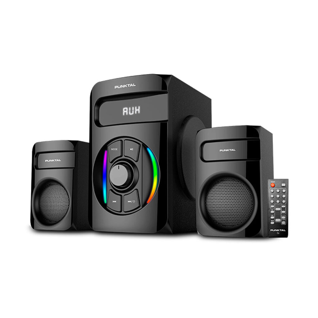Home Theater PUNKTAL PK-95HT 2.1 Multimedia USB MP3 SD Aux Radio Fm — NETPC