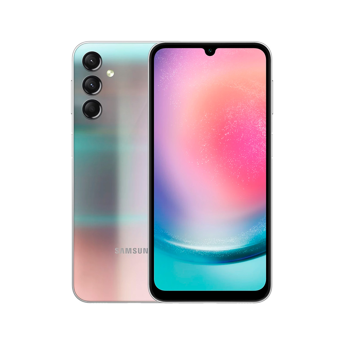 Celular SAMSUNG A24 LTE 128GB 4GB Dual Sim Silver — NETPC